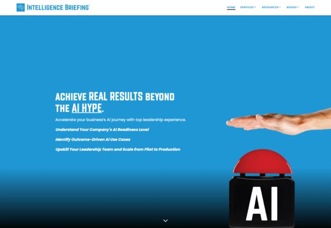 AI Readiness, Training & Advisory | Intelligence Briefing